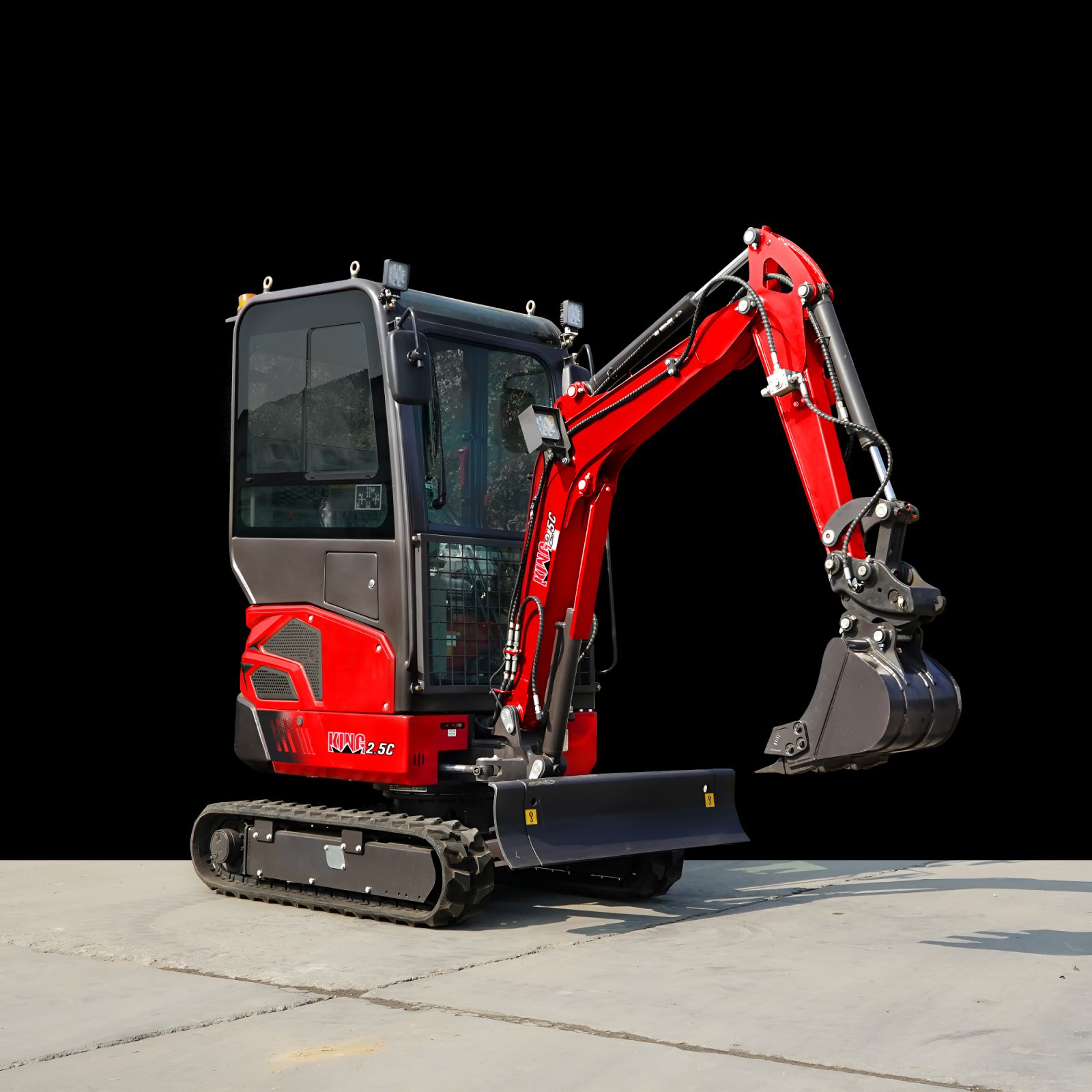 2.5c Ton Mini Excavator Package Options - Digger King Digger King