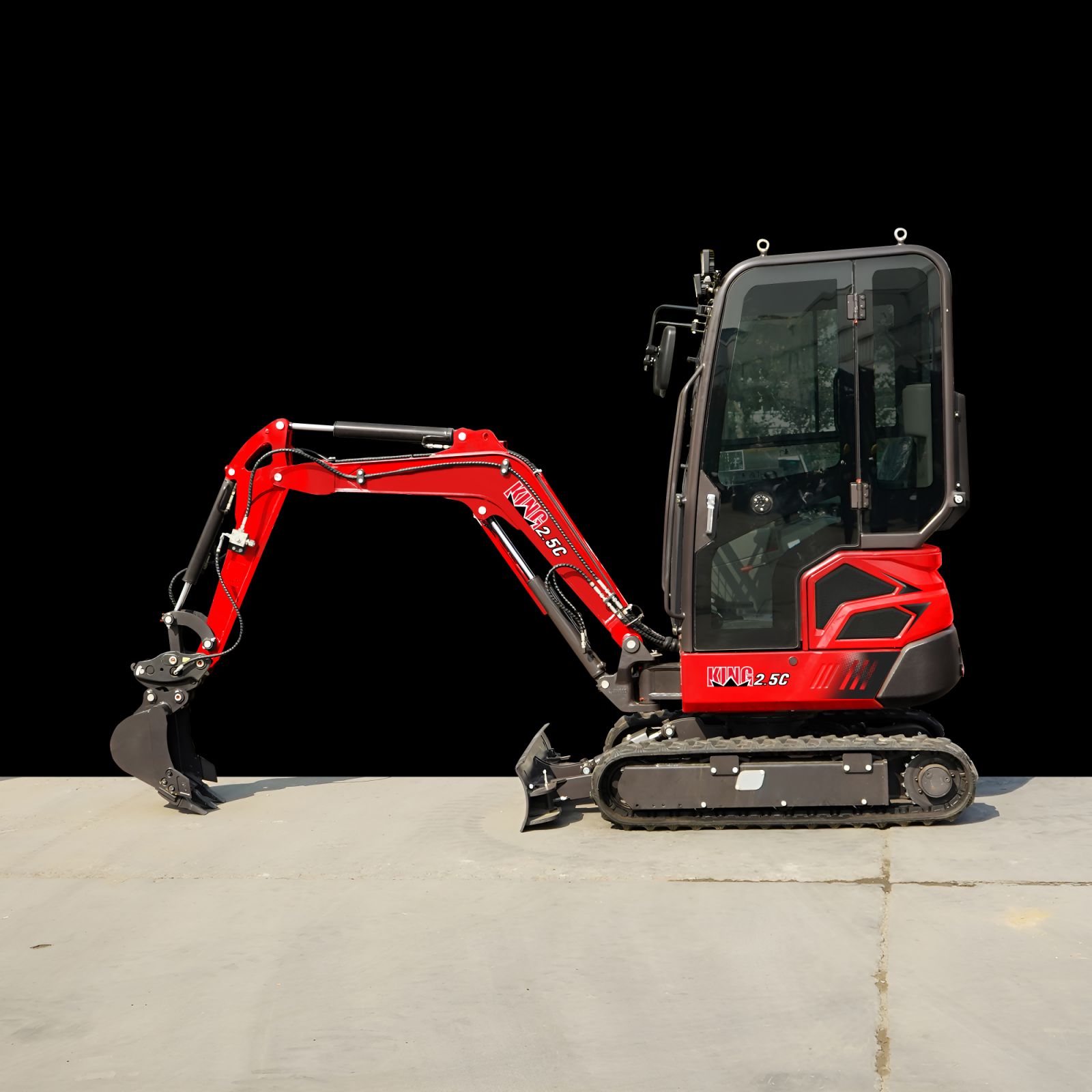 2.5c Ton Mini Excavator Package Options - Digger King Digger King