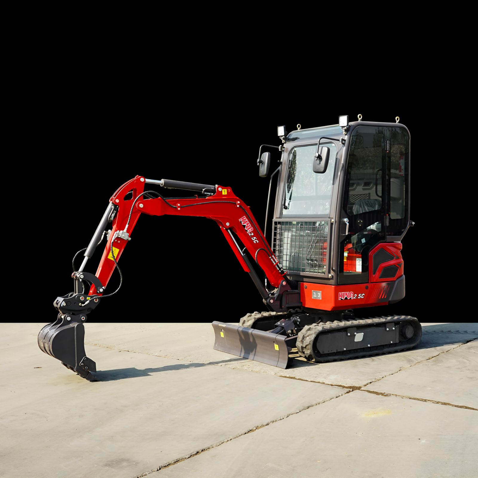 2.5c Ton Mini Excavator Package Options - Digger King Digger King